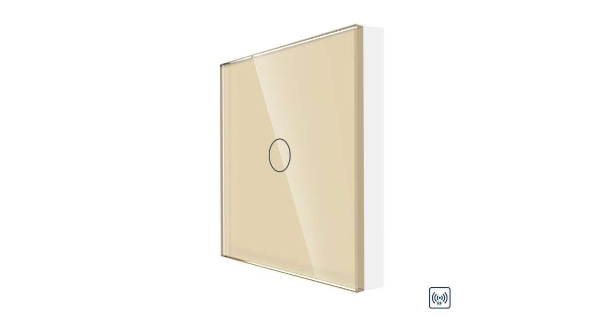 Távirányító Érintőképernyővel LUXION, 1 Csatornás RF433 | Pepita.hu