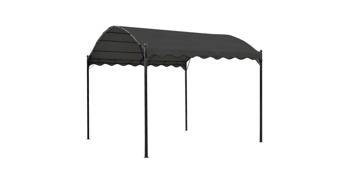Kerti Pavilon - Antracit Szürke - 3x4 m | Pepita.hu