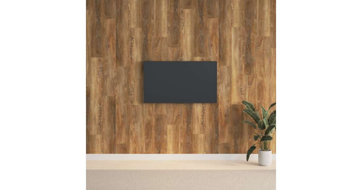 Barna fa megjelenésű pvc fali panel 2,06 m² | Pepita.hu