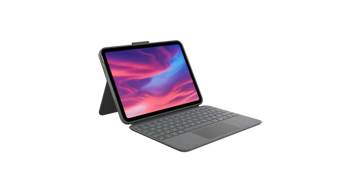 Logitech Combo Touch Detachable backlit keyboard case with trackpad and ...