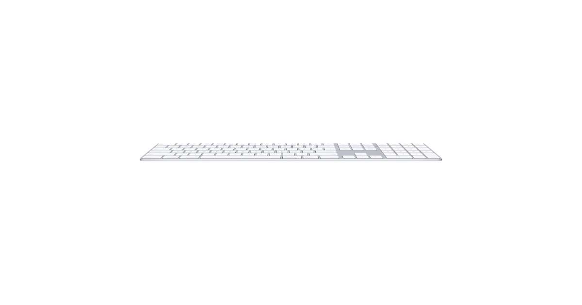 Apple Magic Keyboard (2017) with Numeric Keypad - Hungarian - Silver ...