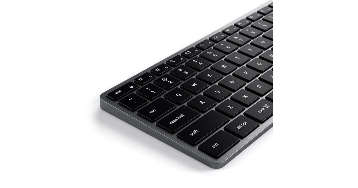 Satechi Slim X3 Bluetooth BACKLIT Wireless Keyboard - US - Space Grey ...