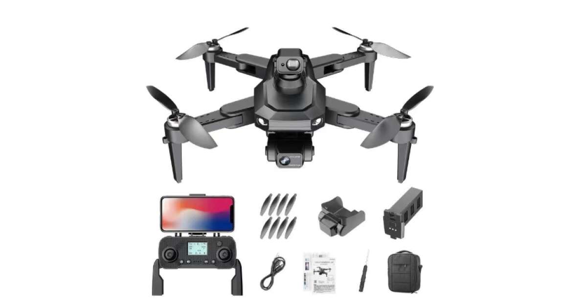 CSJ RG106 PRO 8K GPS drón, 180°-os lézeres akadályelkerülő lencsével, 3 ...