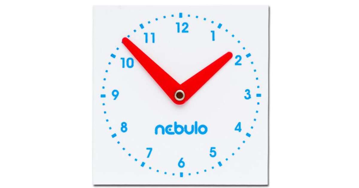 Nebulo Analóg Tanulóóra - 8x8cm | Pepita.hu