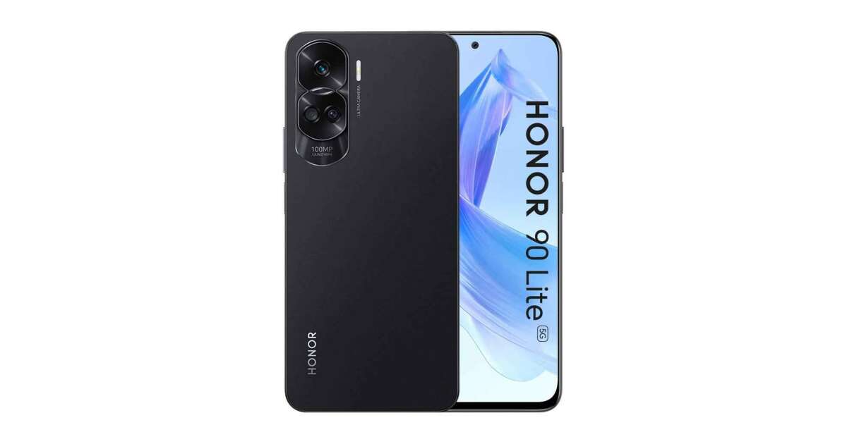 Honor 90 Lite 5G DS 256GB (8GB RAM) - Fekete | Pepita.hu