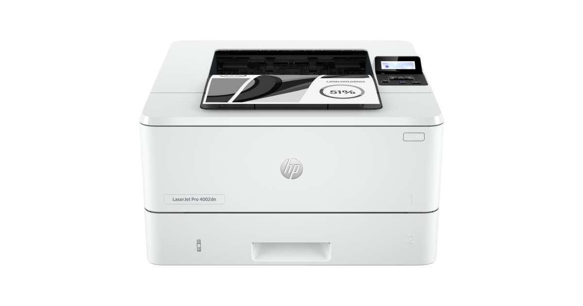 HP LaserJet Pro 4002dn 1200x1200 DPI, A4, LAN, Duplex, Mono, Fehér ...