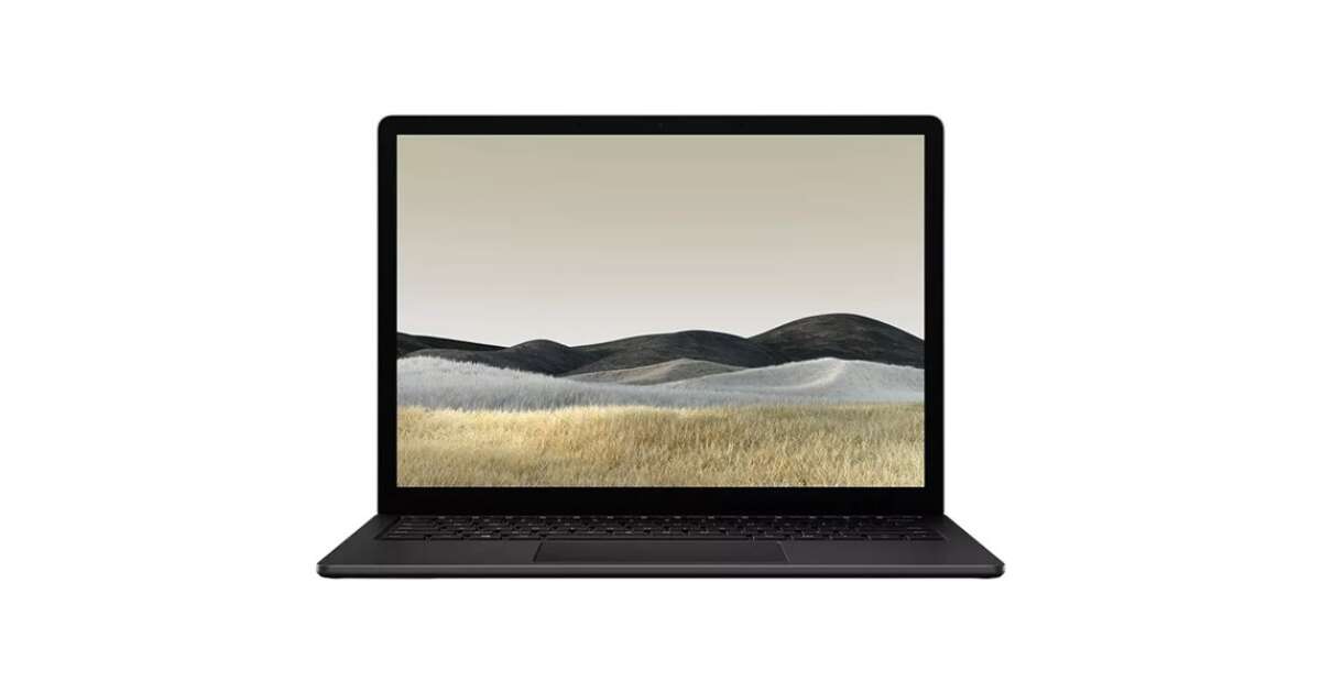 Microsoft Surface Laptop 3 Win 10 Home fekete (V4C-00091) angol ...
