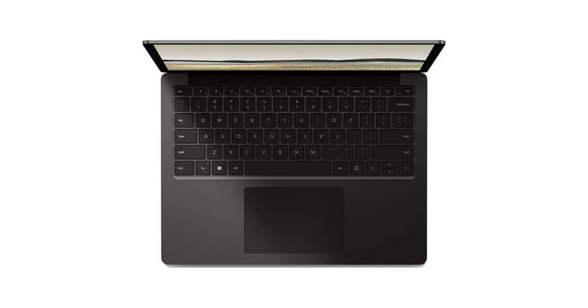 Microsoft Surface Laptop 3 Win 10 Home fekete (V4C-00091) angol ...