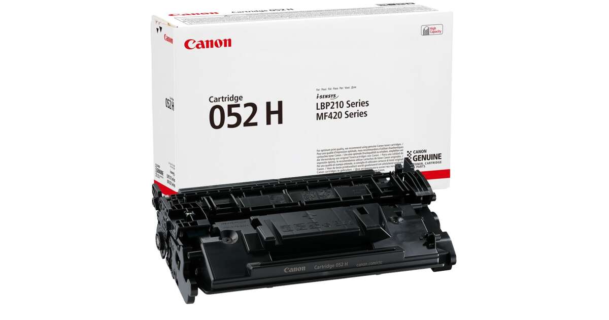 Canon CRG-052H Black Laser Toner Original 9.2K 2200C002 MF421DW ...