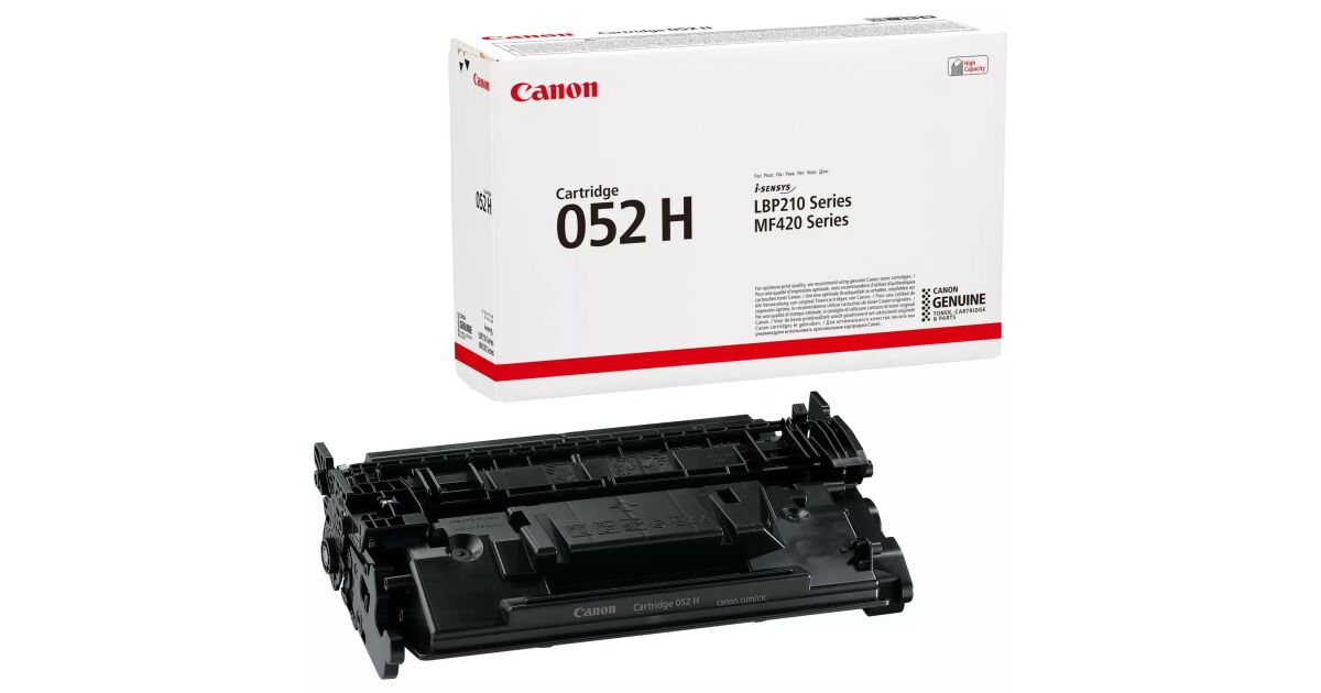 Оригинален черен лазерен тонер Canon CRG-052H 9.2K 2200C002 MF421DW ...