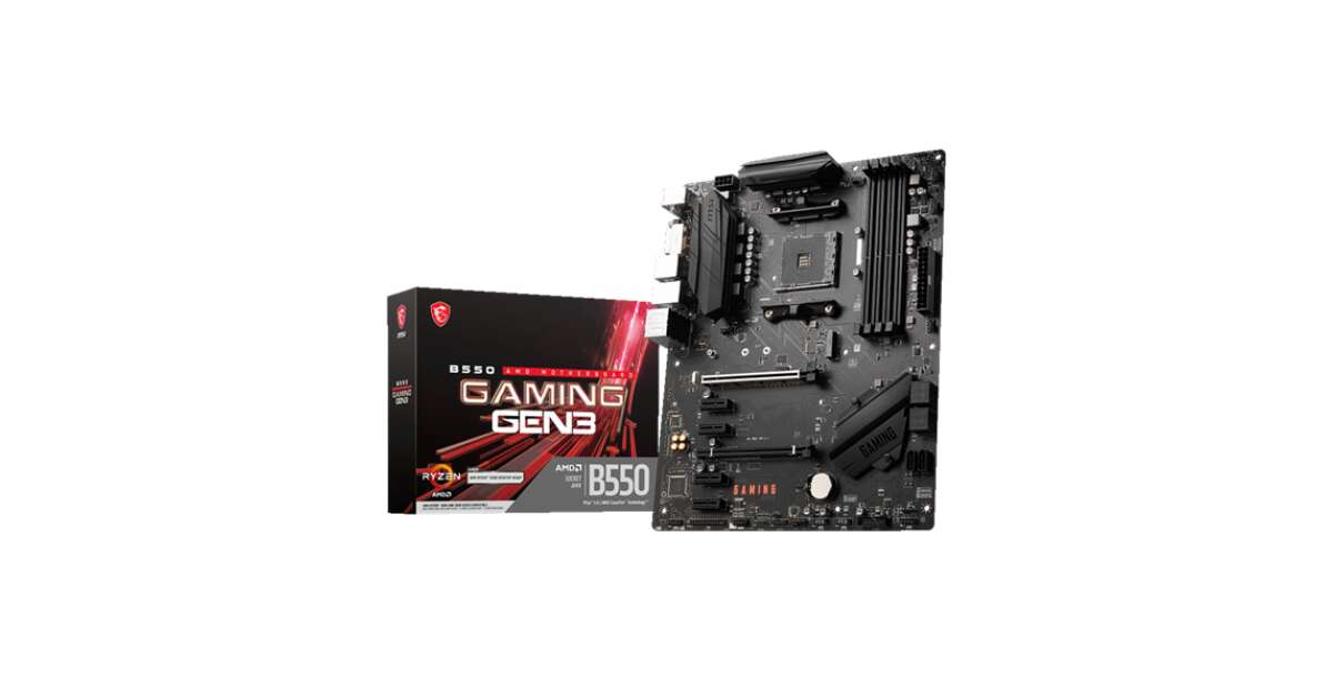 MSI B550 GAMING GEN3 motherboard | Pepita.com