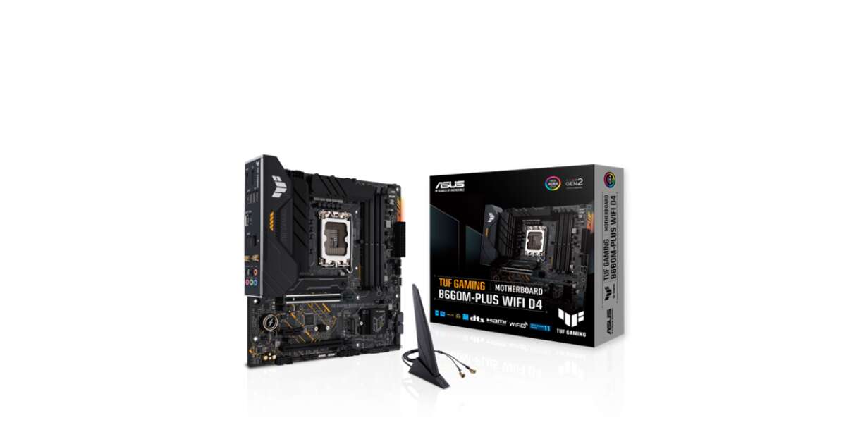 Asus TUF GAMING B660M-PLUS WIFI D4 TUF GAMING B660M-PLUS WIFI D4 ...