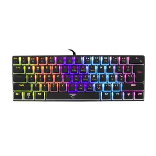 White Shark GK-2202B Ashiko Red Switches Mechanical 60% Gaming Keyboard ...