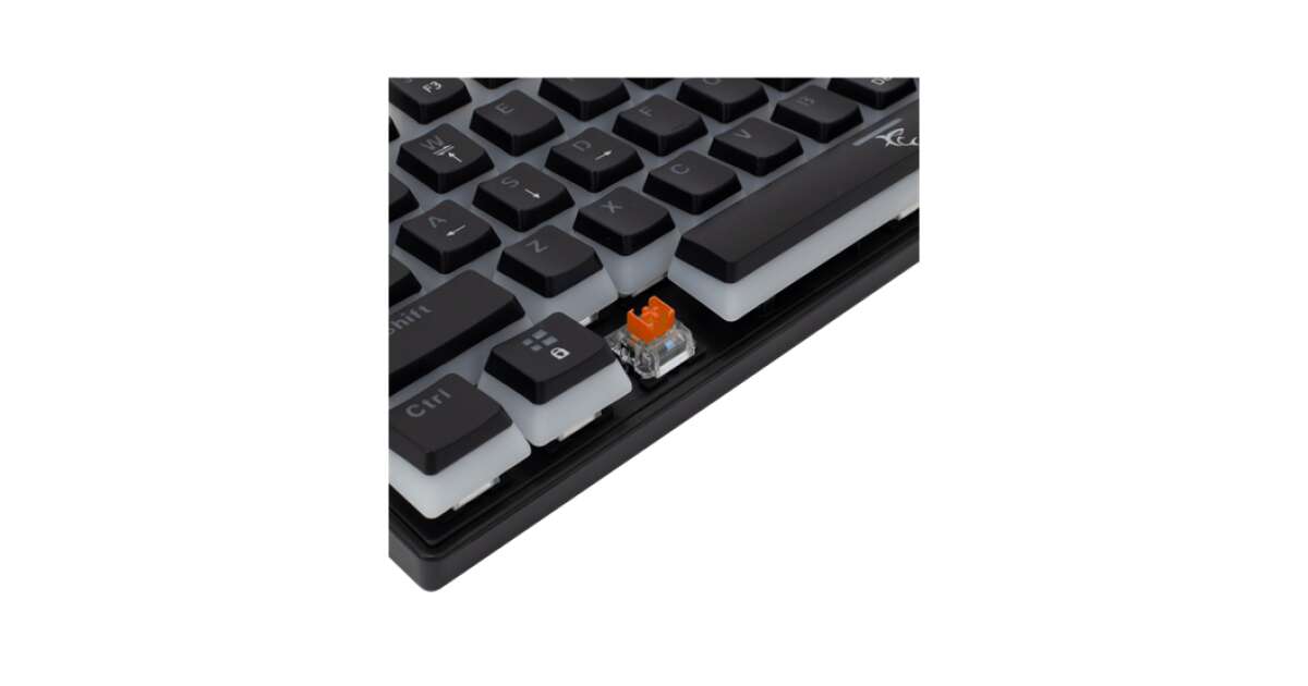 White Shark GK-2202B Ashiko Red Switches Mechanical 60% Gaming Keyboard ...