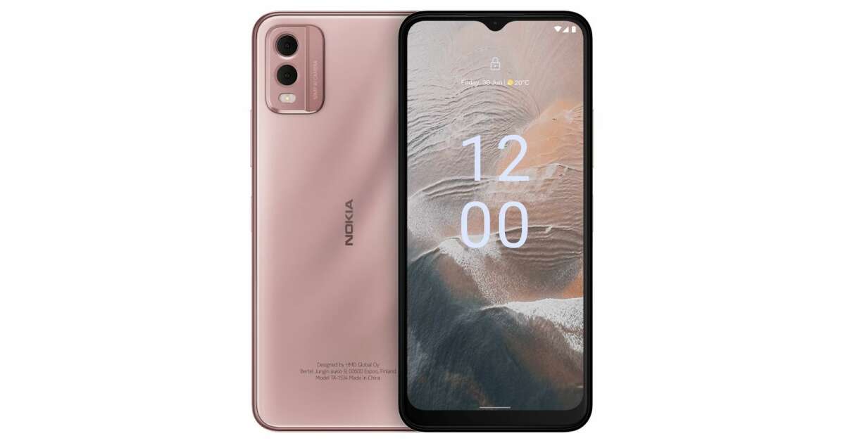 Telefon mobil Nokia C32 4G 64GB 4GB RAM Dual SIM, roz | Pepita.com