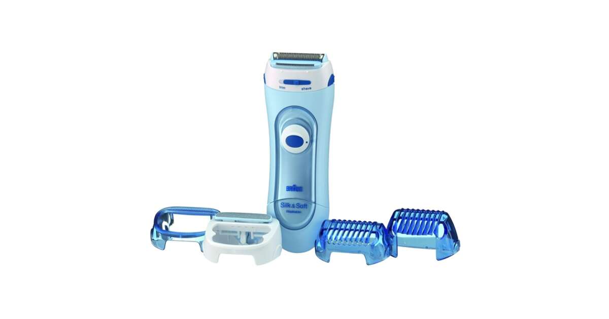 Braun LS5160 Silk&Soft LadyShaver női elemes borotva | Pepita.hu