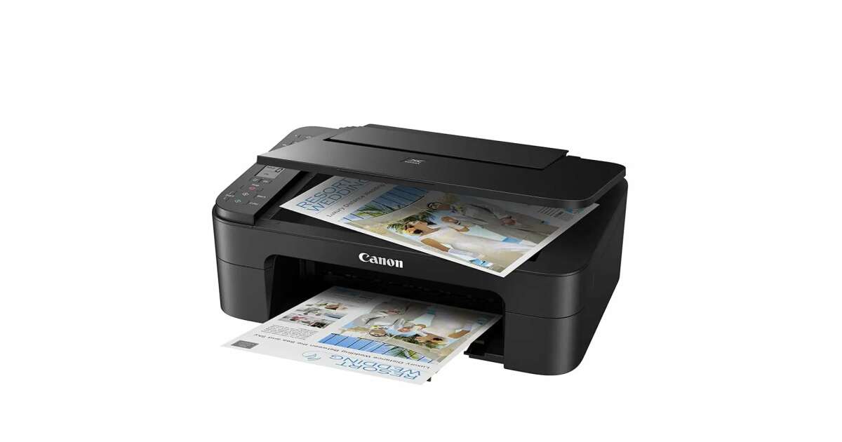 Canon TS3350 PIXMA wireless inkjet printer/copier/flatbed scanner Black ...