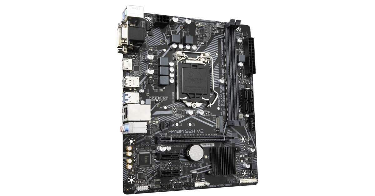 Gigabyte H410M S2H V2 plăci de bază Intel H410 LGA 1200 (Socket H5 ...