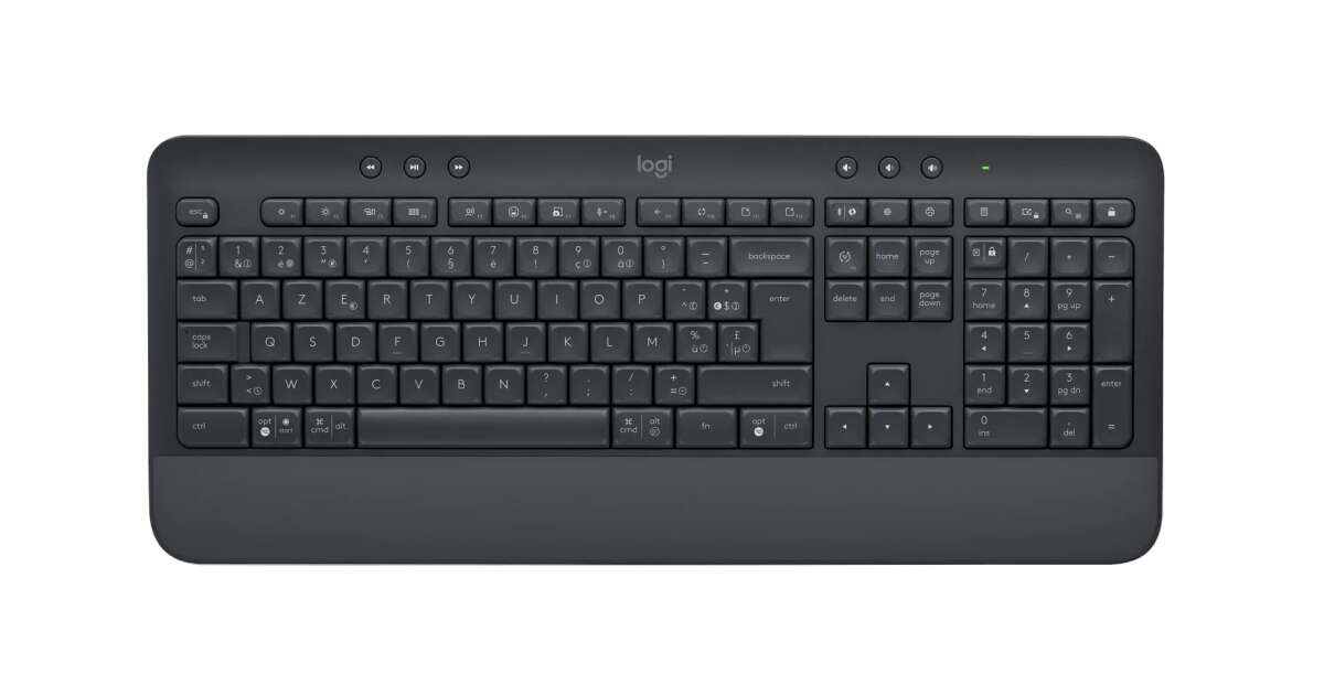 Logitech Signature K650 Wireless Keyboard Graphite HU 920-010949 ...