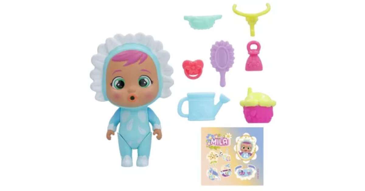 Cry Babies Magic tears Happy virág - Meglepetés Baba | Pepita.hu