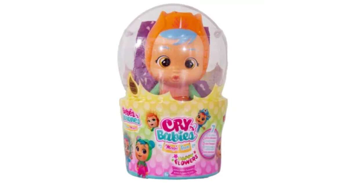 Cry Babies Magic tears Happy virág - Meglepetés Baba | Pepita.hu