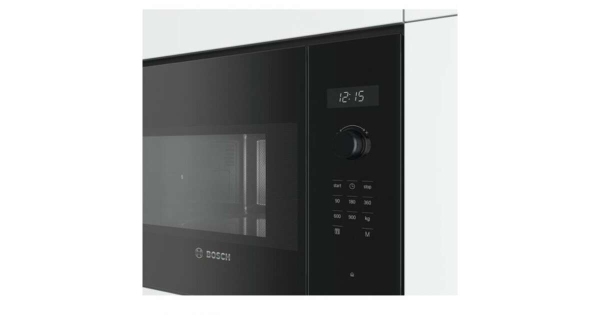 Bosch BFL554MB0 Beépíthető mikrohullámú sütő, 25L, 900W, AutoPilot 7 ...