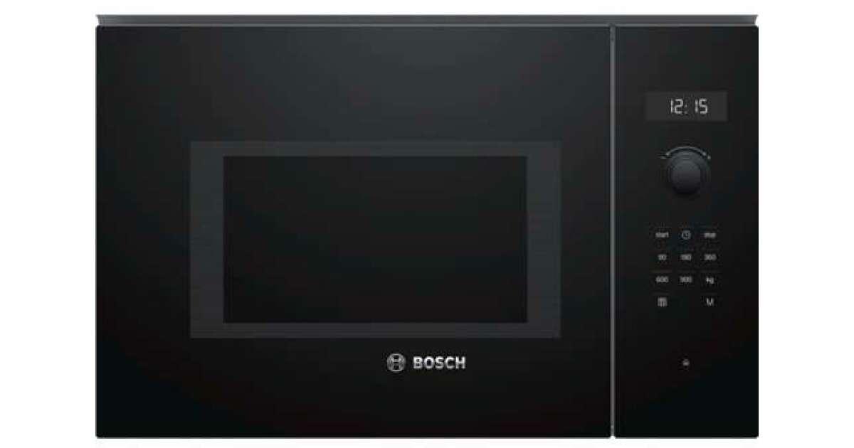 Bosch BFL554MB0 Beépíthető mikrohullámú sütő, 25L, 900W, AutoPilot 7 ...