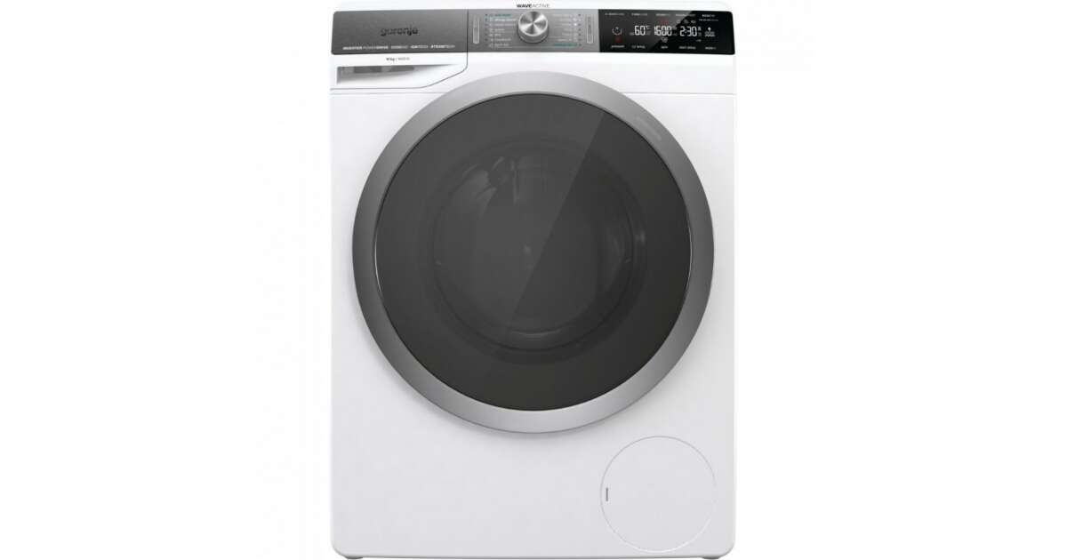 Gorenje WS168LNST Elöltöltős mosógép, 10kg, 1600 ford./perc, Inverter ...