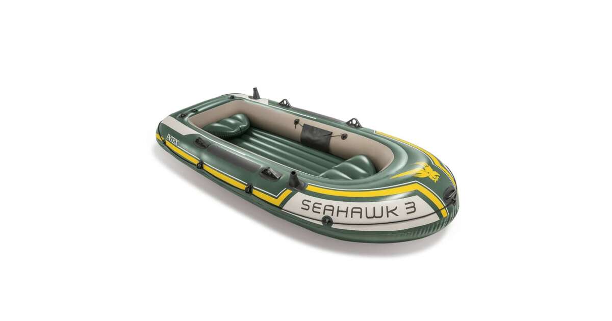 INTEX Set barcă gonflabilă Seahawk 3, 295x137x43 cm, 68380NP | Pepita.com