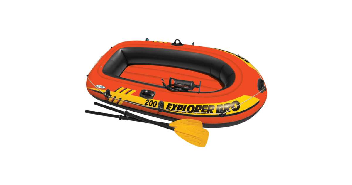 INTEX Explorer Pro 200 Set 58357NP felfújható csónak evez?kkel/pumpával ...
