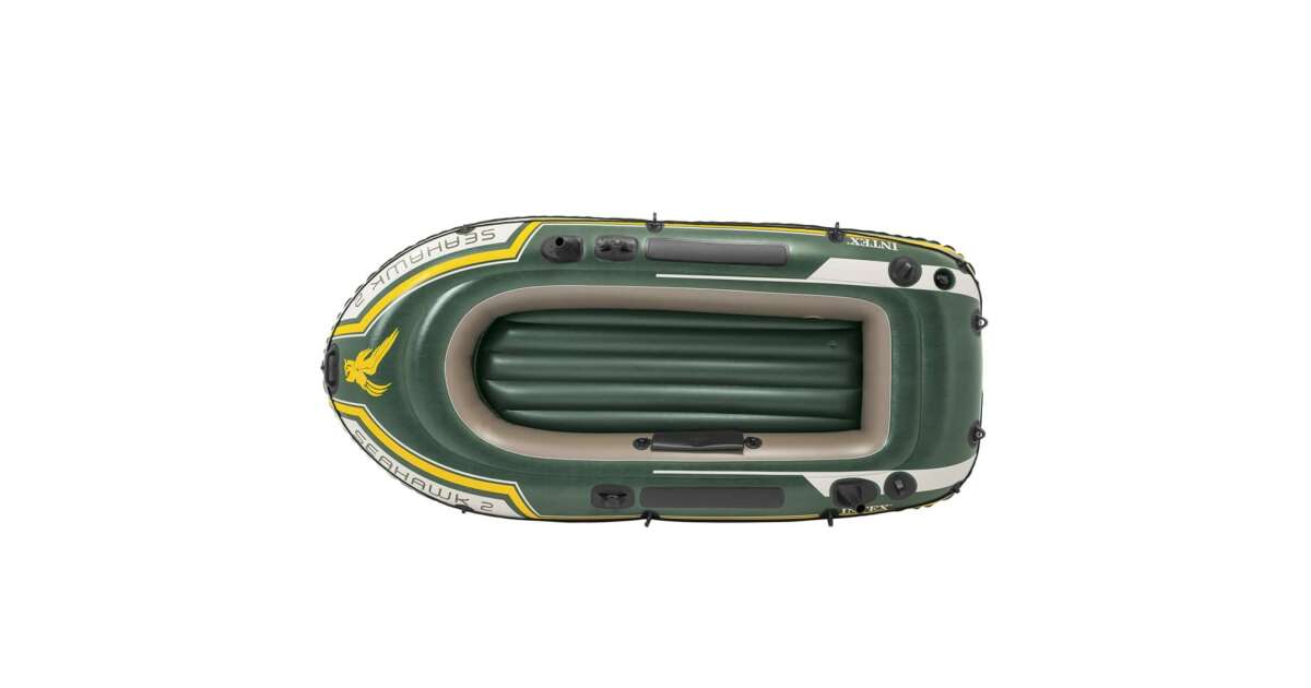 INTEX Set barcă gonflabilă Seahawk 2 cu vâsle și pompă, 68347NP ...