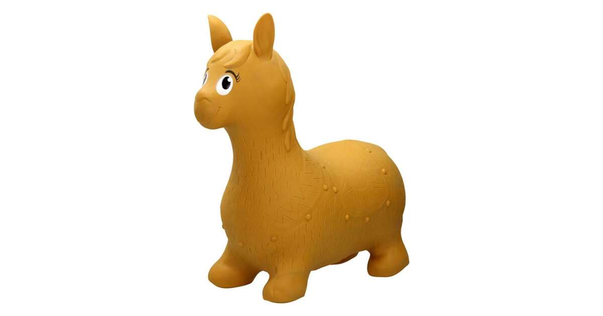 John Hop Hop Pony felfújható Ugráló Láma #barna | Pepita.hu