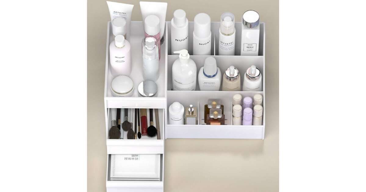 Smink / kozmetikai rendszerező – Fehér | Pepita.hu