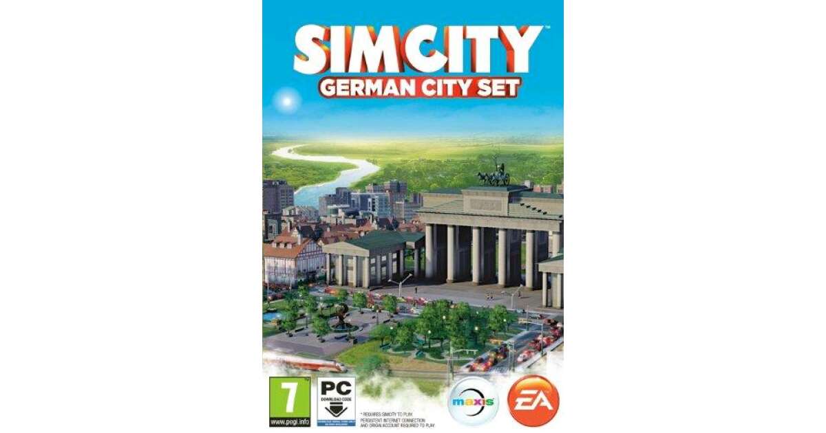 Sim City German City Buildings add on (Code in box) (2013) /PC | Pepita.hu