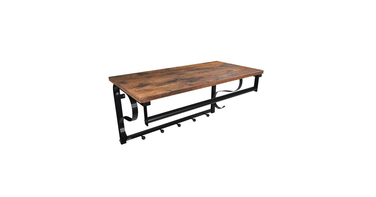 Fali polc / fali fogas - Vasagle Loft - 60 cm | Pepita.hu