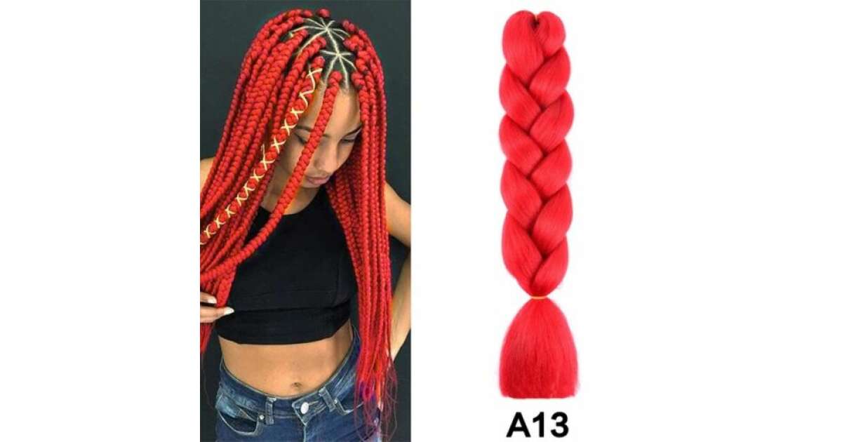 PIROS A13-as Kanekalon póthaj Afro és Holland fonáshoz 2 méter 136 ...