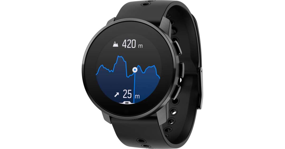 Suunto 9 Baro 3,4 cm (1.34") LED 50 mm 320 x 300 px Touch Fekete GPS ...