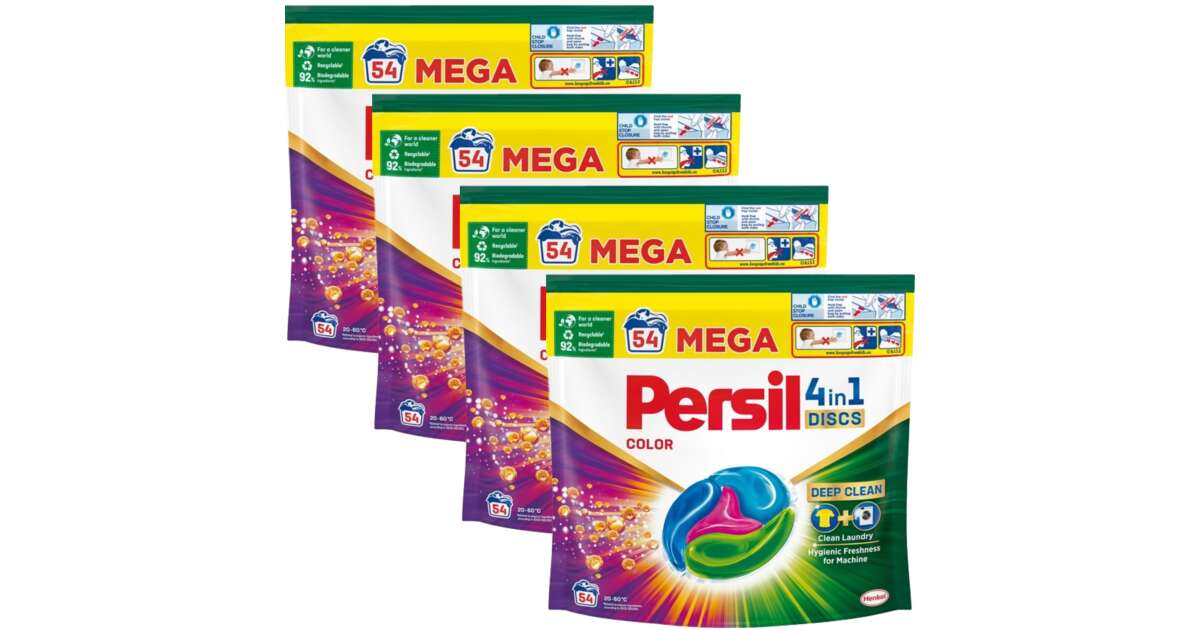 Persil Color 4in1 Discs Washing capsules 4x54 wash | Pepita.com
