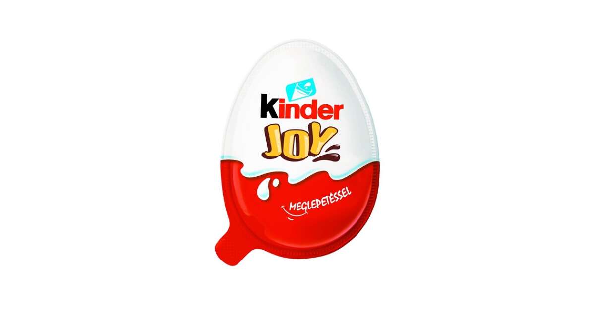 Kinder Joy Tojás - Meglepetéssel - 20g - 72 db | Pepita.hu
