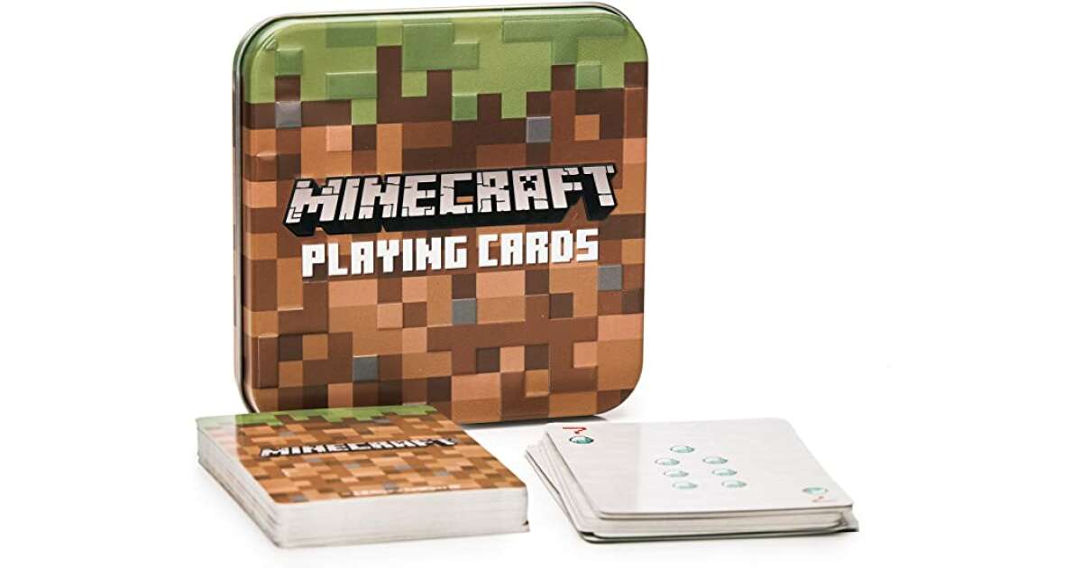 Minecraft Kártyajáték - 54 db - Fémdobozban | Pepita.hu