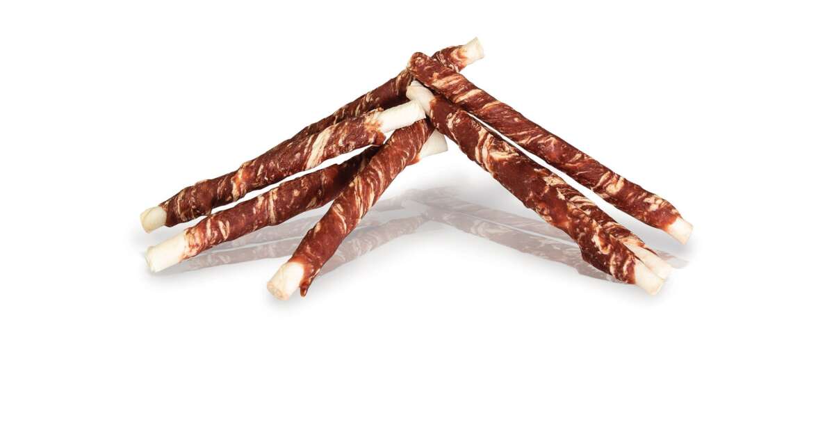 KID DOG Vită 29% Carne pe Băț de Bivol 57% 8 mm/12 cm 500 g A04743 ...