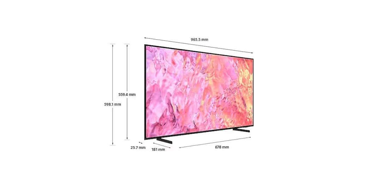 Samsung QE43Q60CAUXXH 4K UHD Smart QLED TV, 109 cm | Pepita.com