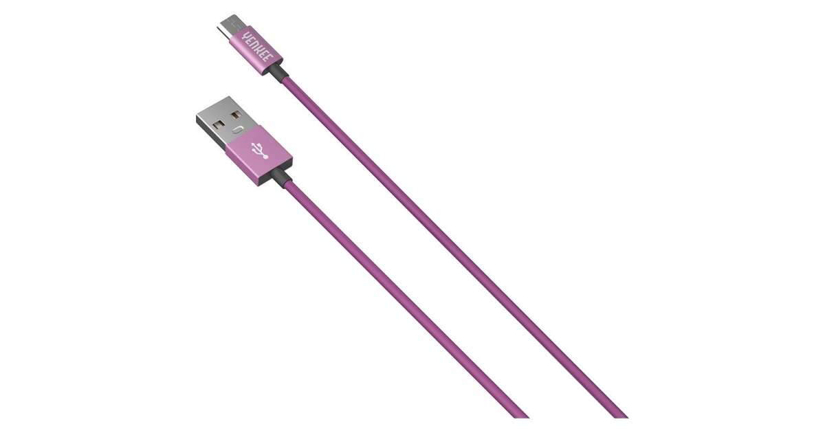 Cablu YENKEE YCU 221 PPE 1 metru USB A 2.0 / micro USB | Pepita.com