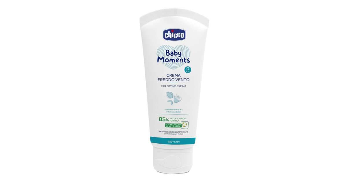 Chicco Hideg - Szél védőkrém 50 ml kakaóvaj, Shea-vaj, panthenol ...