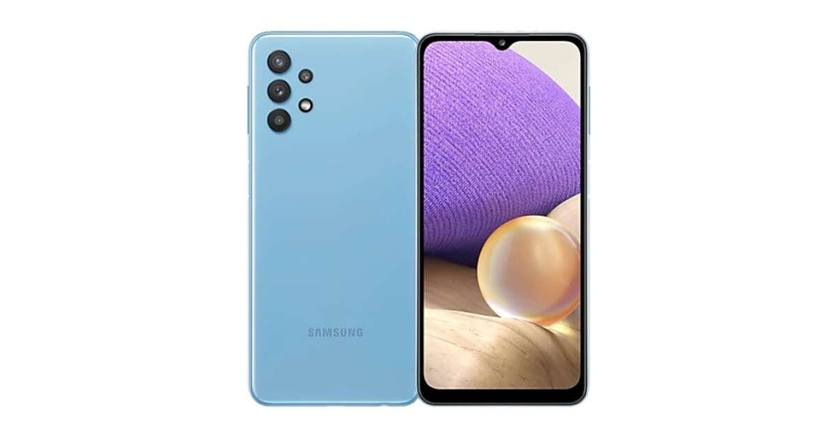 Mobiltelefon Készülék Samsung Galaxy A32 4g 128gb Sm A325 Ds Blue