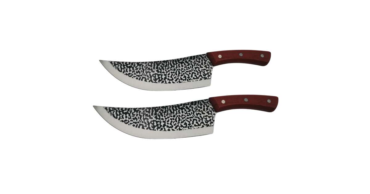 Set doua cutite de bucatarie DEPOX®, Japanese Vibe, lucrate manual ...