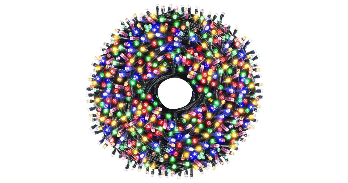 IdeallStore® karácsonyi installáció, Jolly Spirit, fényjáték, többszínű ...