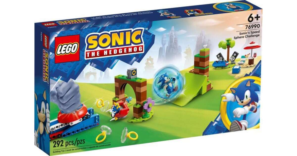 LEGO® Sonic the Hedgehog Sonic speed ball challenge 76990 | Pepita.com