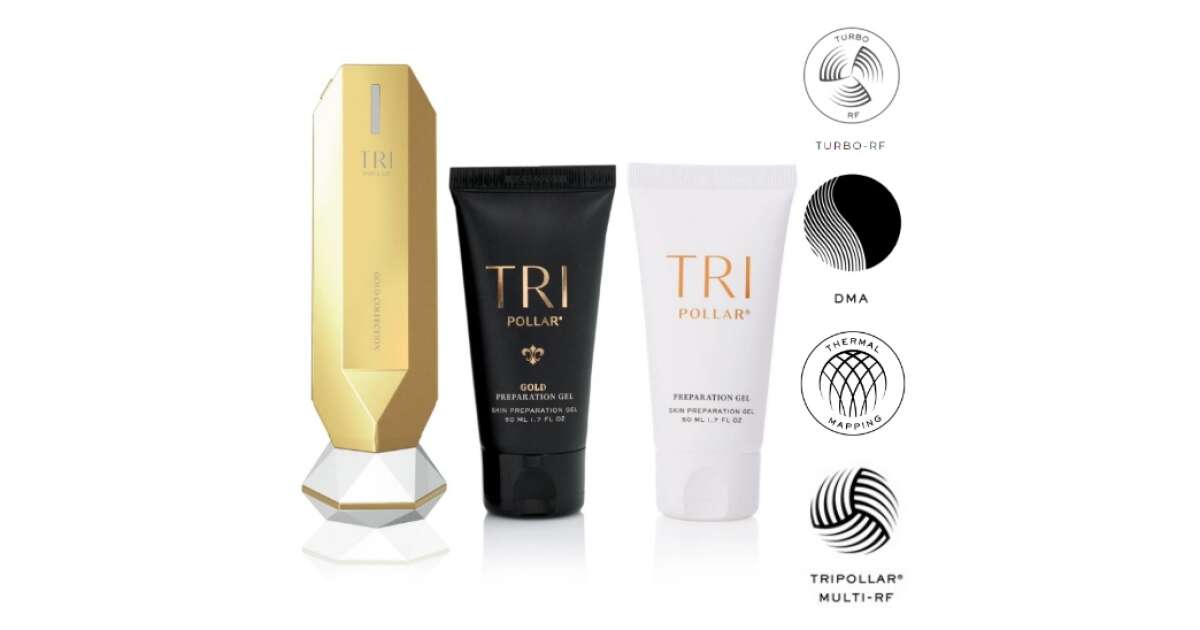 TriPollar STOP Vx GOLD2 MULTI-RF Radio frequency, with DMA technology, gold-plated electrodes ...