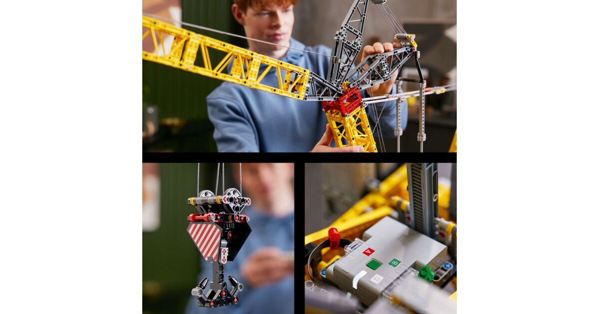 LEGO® Technic Liebherr LR 13000 lánctaplas daru 42146 | Pepita.hu